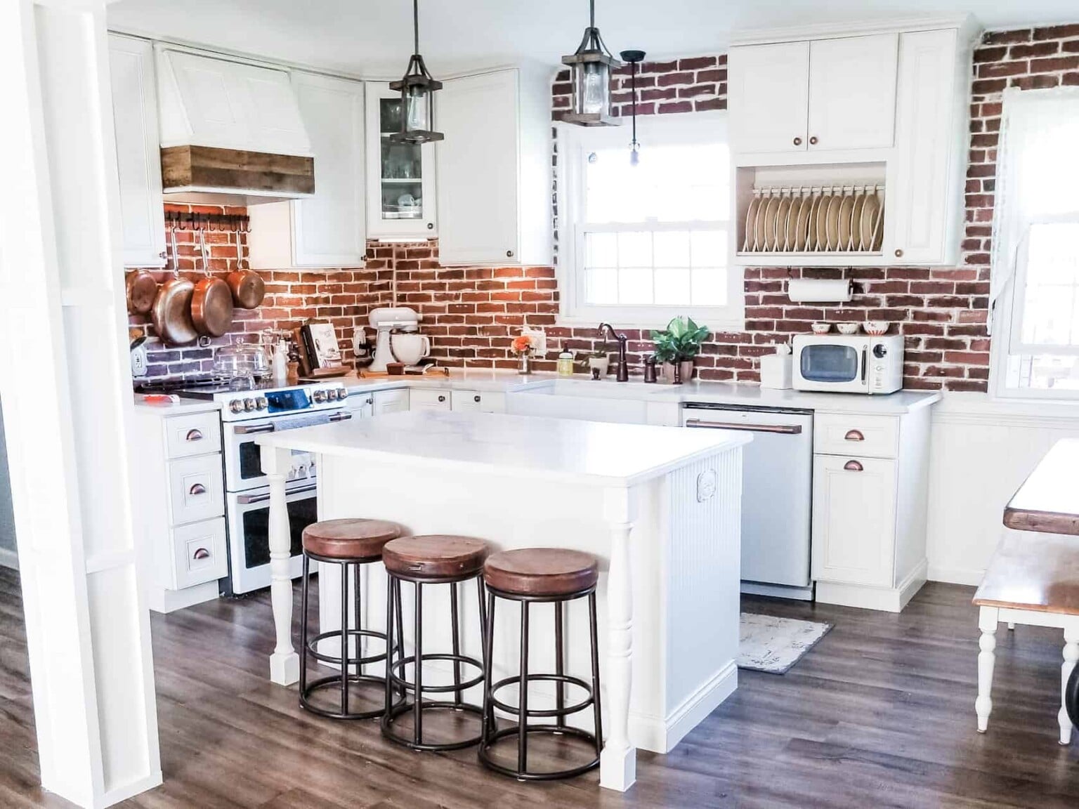 Before and After French Country Cottage Kitchen Renovation - Ahna Fulmer
